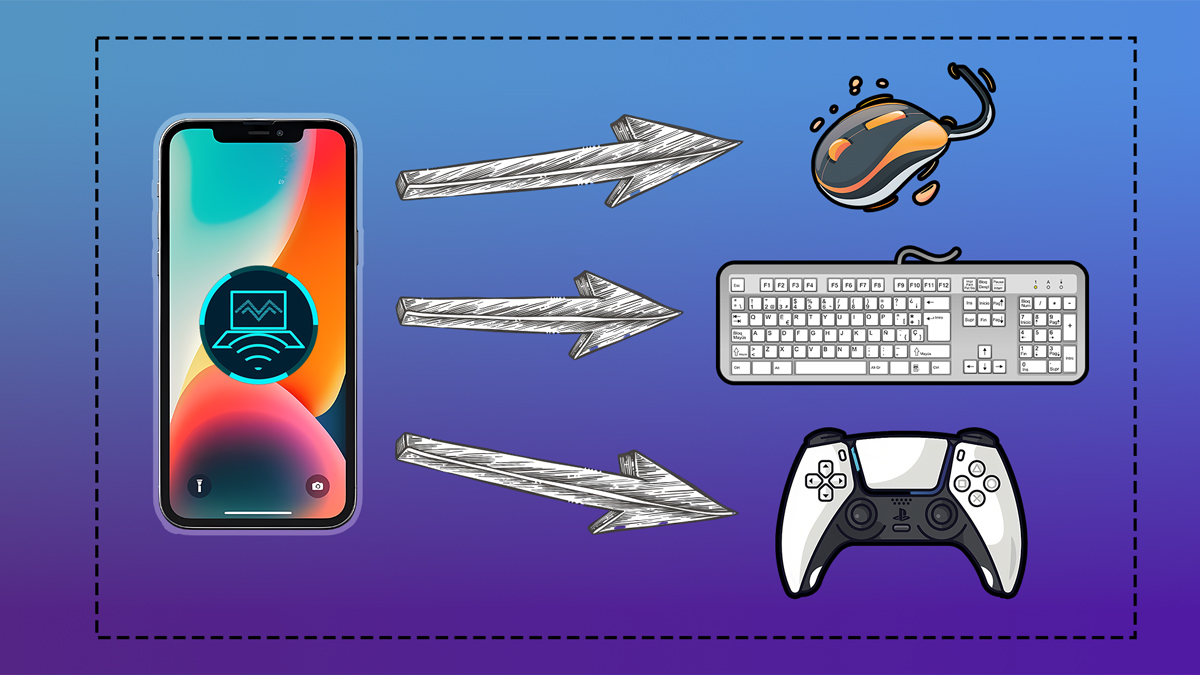 تبدیل گوشی به موس و کیبورد و دسته بازی با ابزار Monect